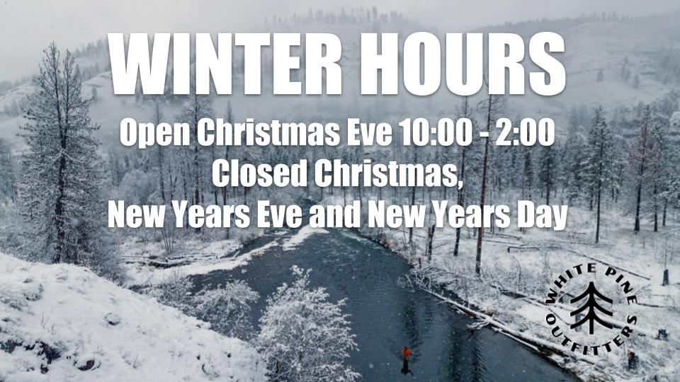 Holiday & Special Winter Hours