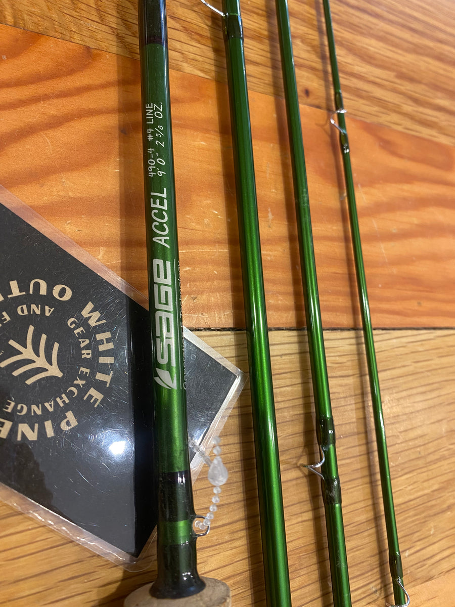 Sage Accel Fly Rod - Green, 9' 4 Wt