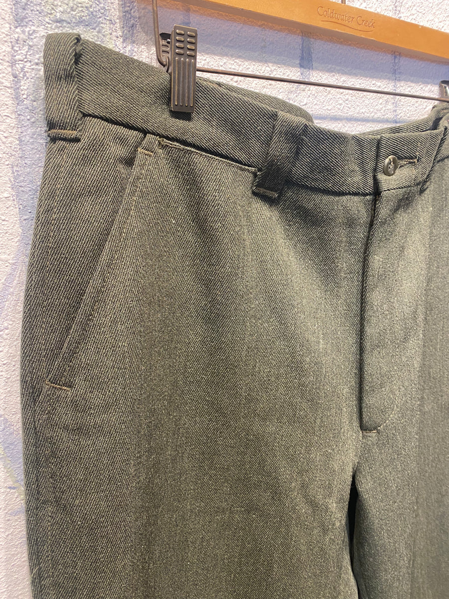 Filson Wool Style 180 Field Pants Whipcord Hunting Slacks - Green, Men